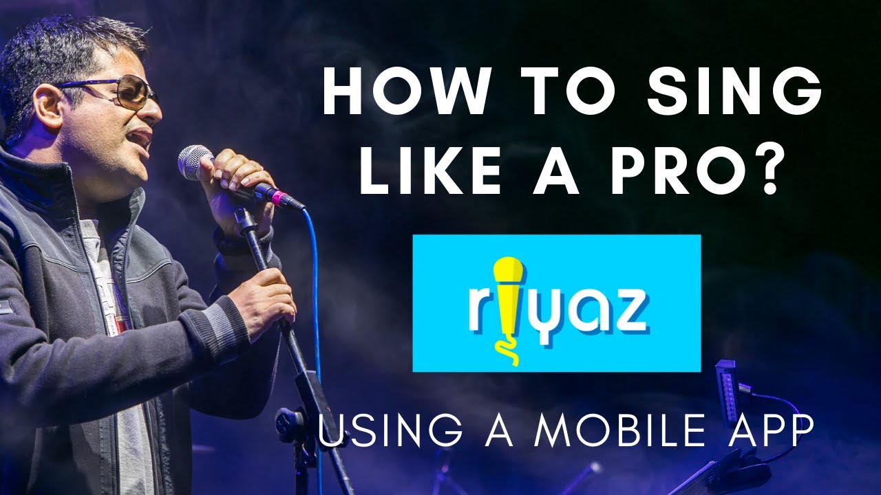 How To Sing Like A Pro Using A Mobile App | Riyaz by MusicMuni | App ...