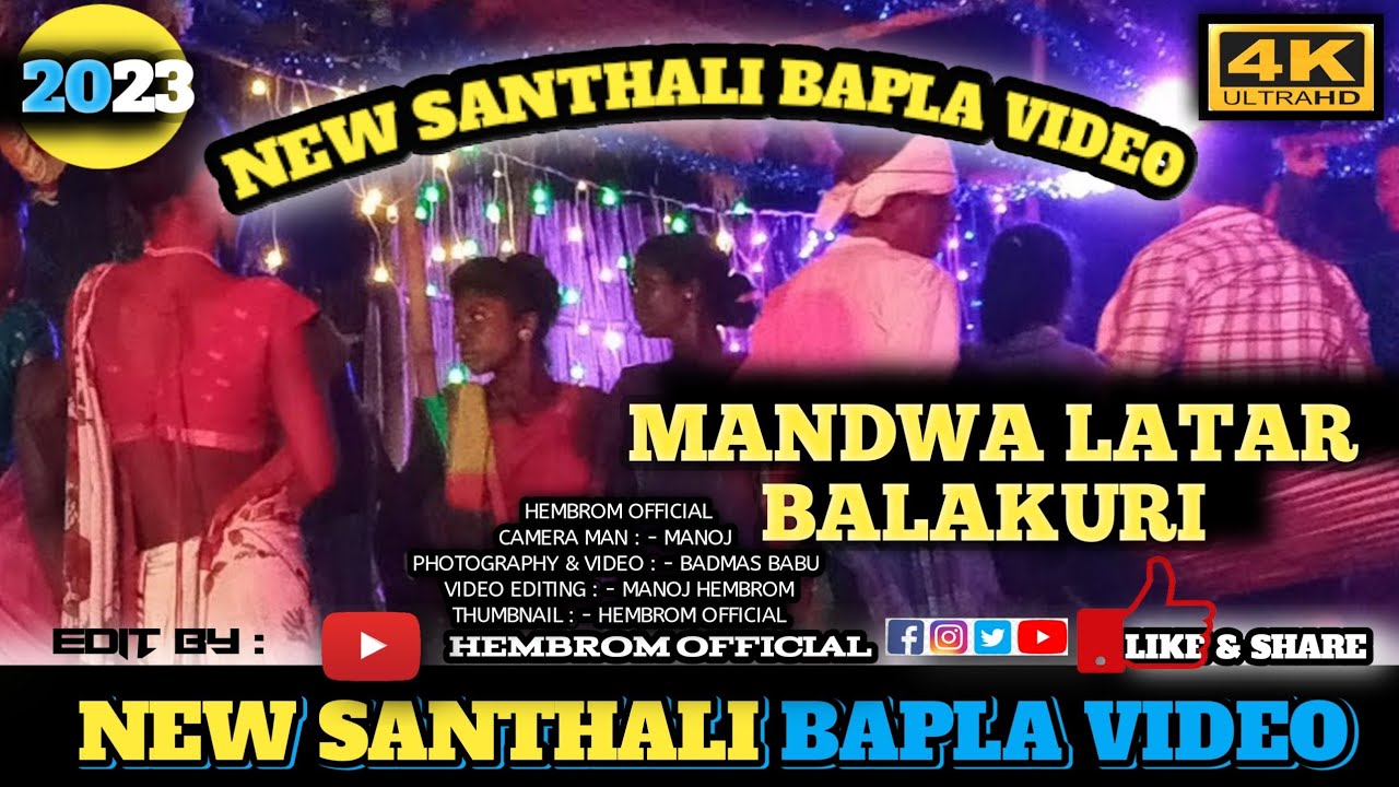 New Santhali Video 2023#new traditional santhali video 2023 - YouTube