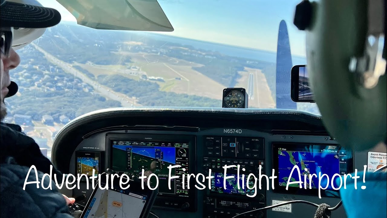 Where it All Began - Flight to First Flight Airport - YouTube