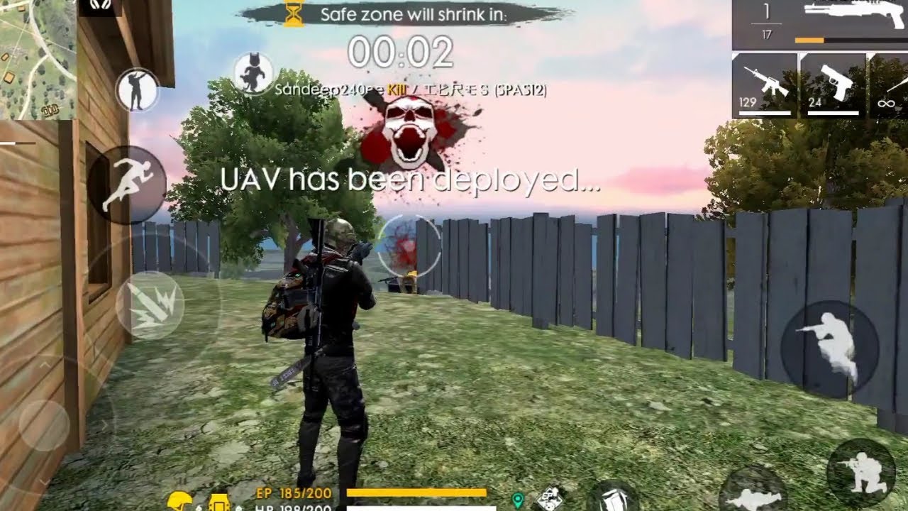 FREE FIRE : PLAYING WITH BOTS #11 - YouTube
