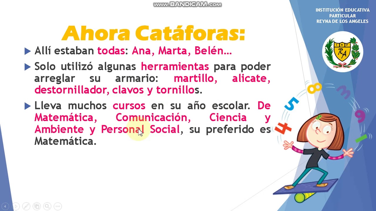 LA ANÁFORA Y CATÁFORA PARTE 2 - YouTube