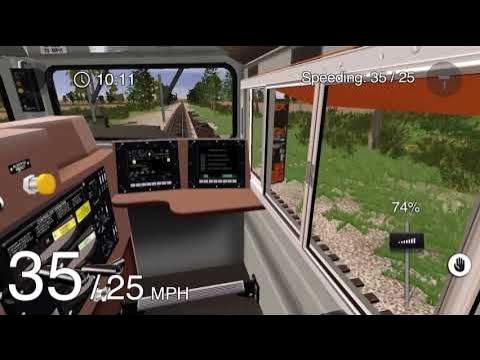 Trainz Simulator 3 BNSF SD70ACE Cab Ride - YouTube