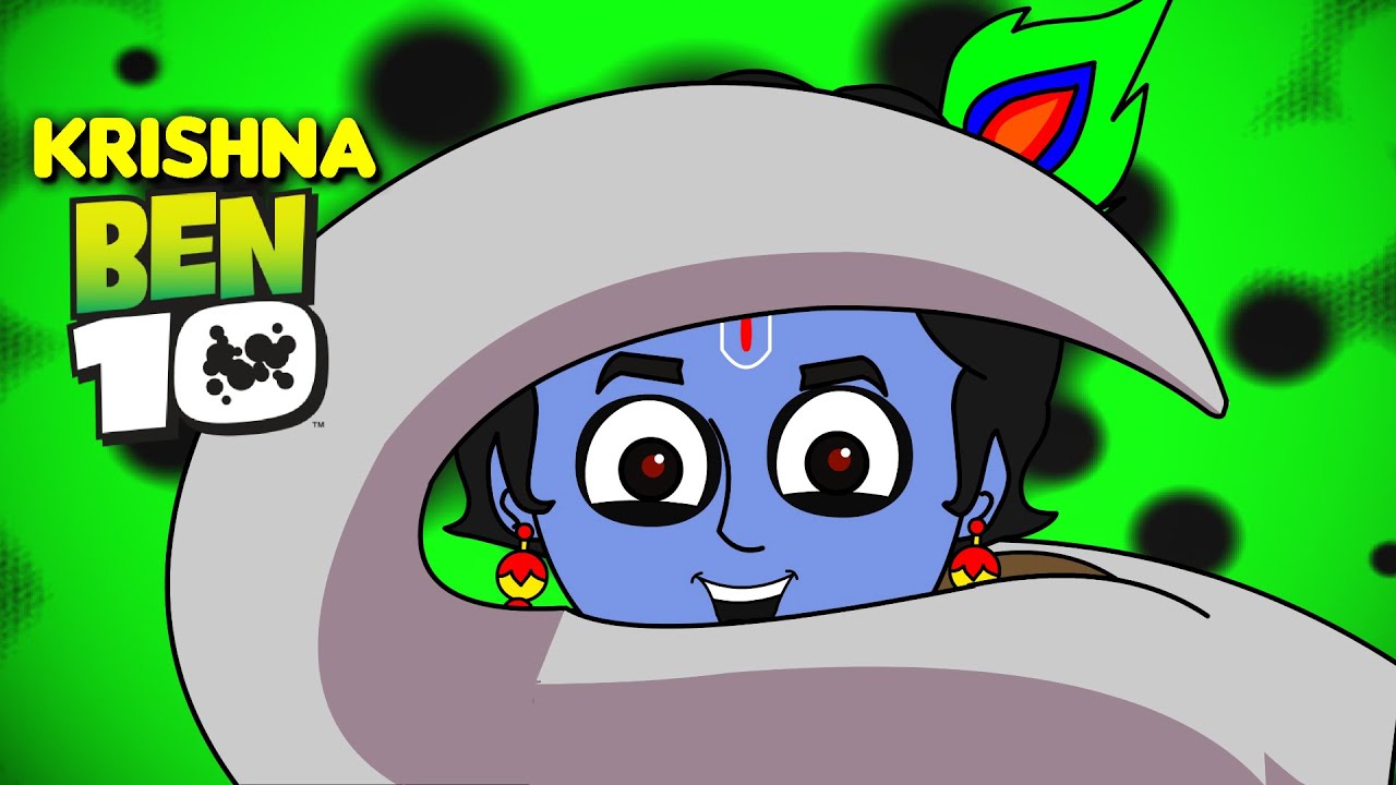 Lord Krishna Transformation To Ghost Freak Using Ben10 Watch In Tamil ...