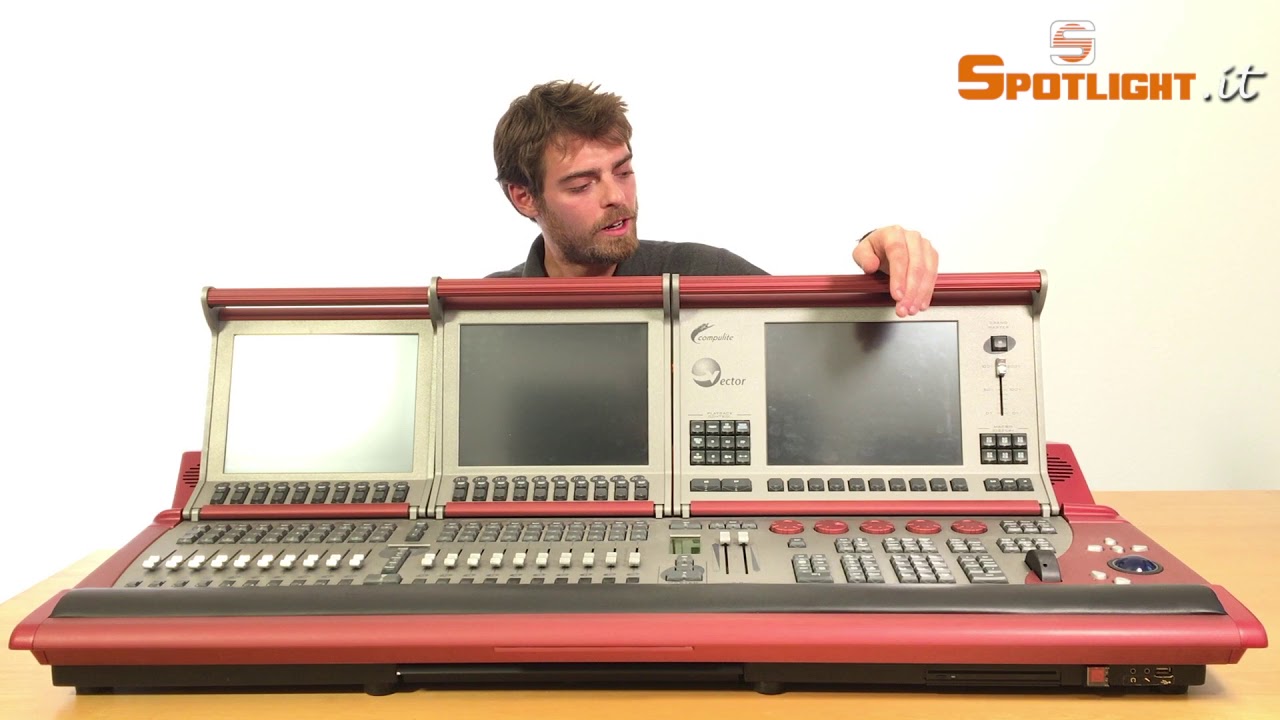 Spotlight - Introduzione alle consolle Vector di Compulite - YouTube