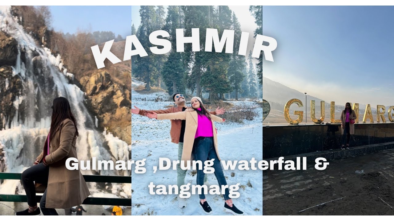 Kashmir Gulmarg Day -3 | Gulmarg | Tangmarg | drung water fall - YouTube