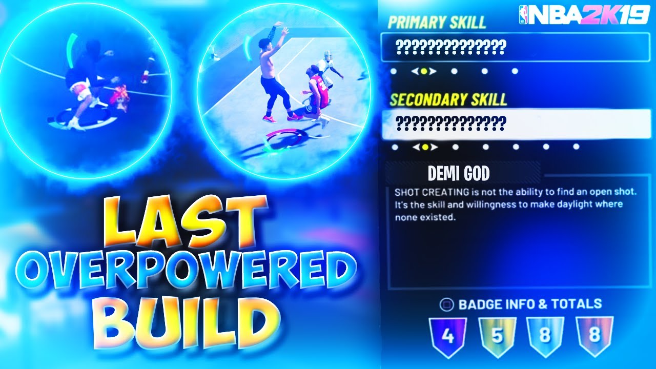 LAST BEST BUILD IN NBA 2K19! MY BUILD FOR 2K20? MOST UNGUARDABLE BUILD ...