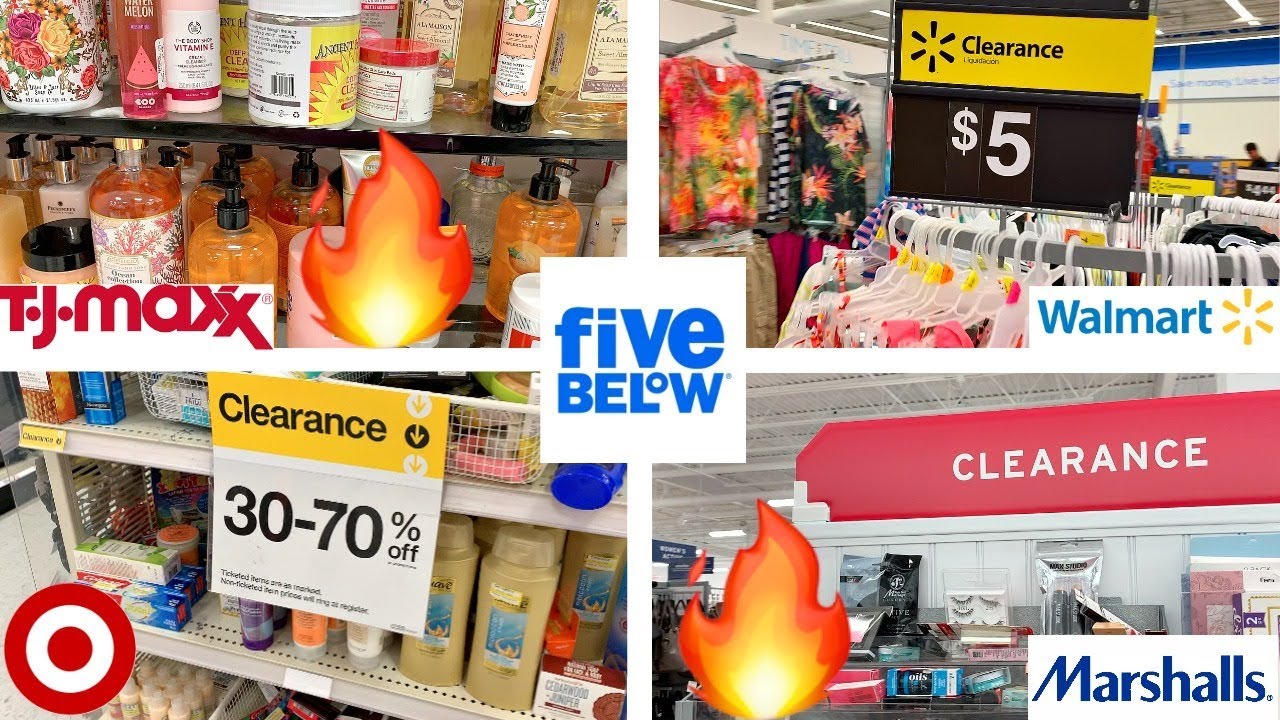 $5 AND UNDER *5 STORE* CLEARANCE SHOPPING CHALLENGE WITH TINA MARIE ...