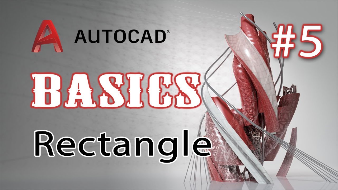Autocad Basic Tutorial For Beginners Rectangle Command Mds Civil 6262