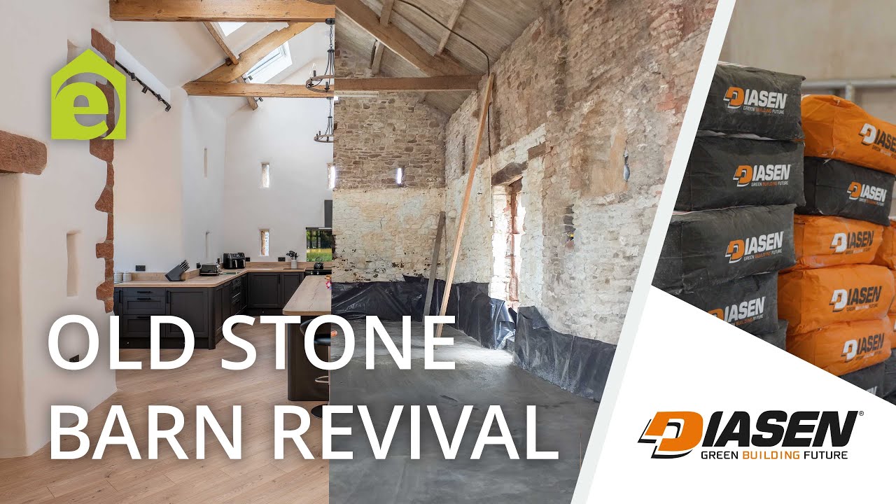 Insulating an Old Stone Barn using Diasen Diathonite Thermactive .037 ...