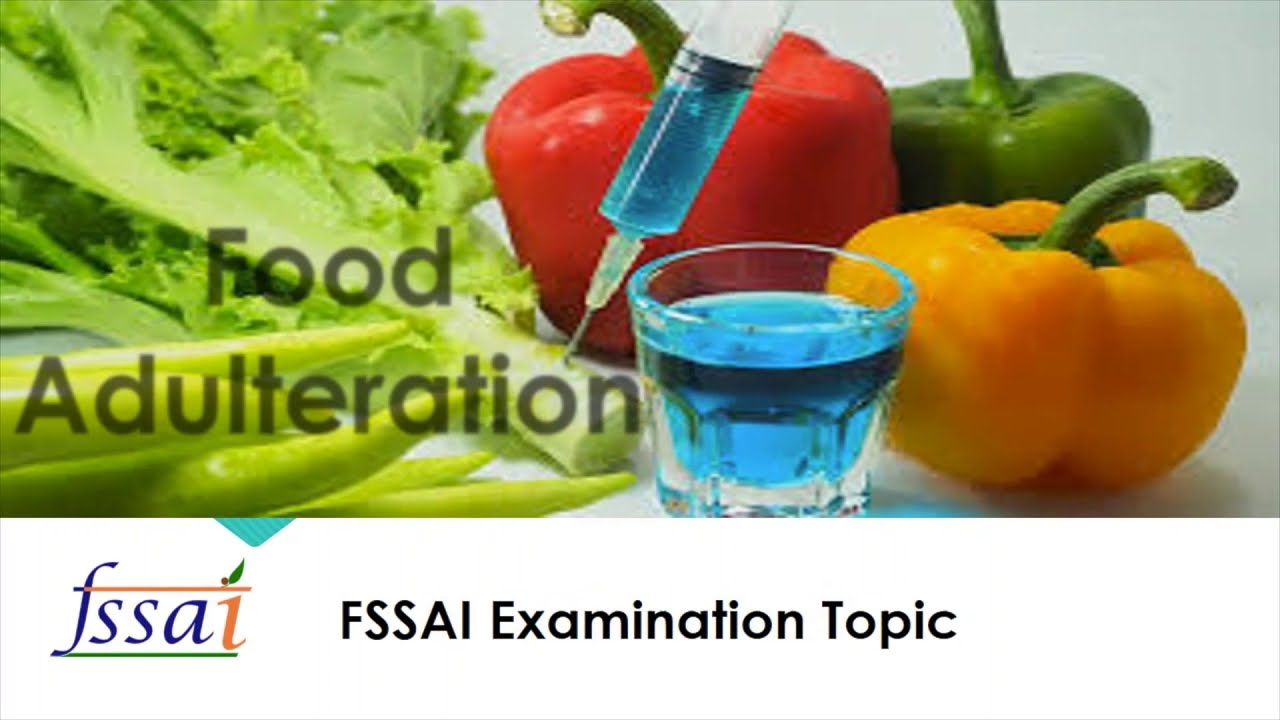 Food Adulteration and its types - YouTube