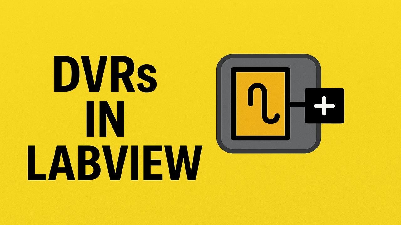 DVRs in LabVIEW - YouTube