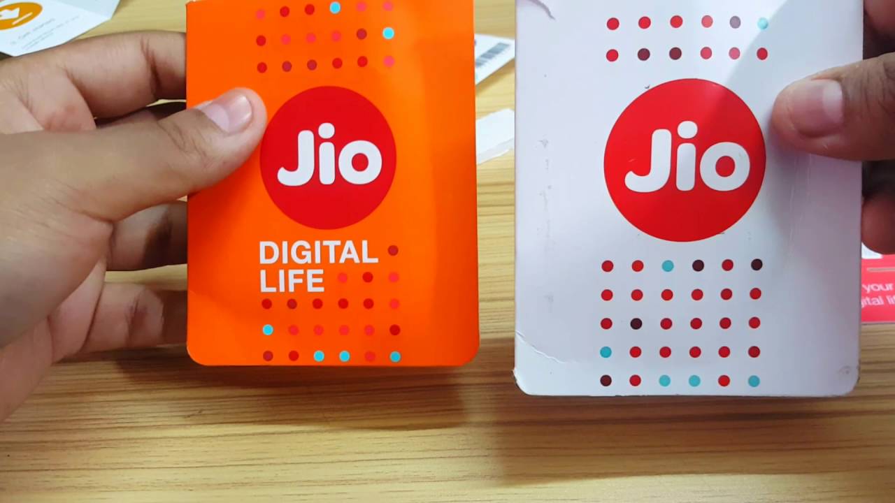 JIO 4G SIM Whats Inside & How to get it - YouTube