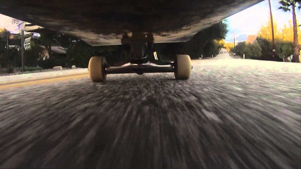 GoPro Under Skateboard POV - YouTube