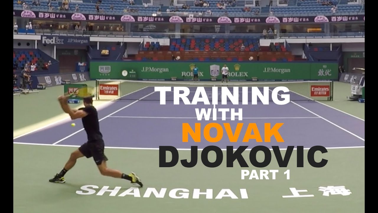 Training With Novak Djokovic (TENFITMEN) - YouTube