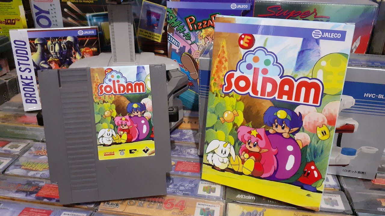 🎮 SOLDAM sur Nintendo NES par JALECO aurait dû sortir il y a 32 ans... Et le voilà ENFIN‼️🔥 ...