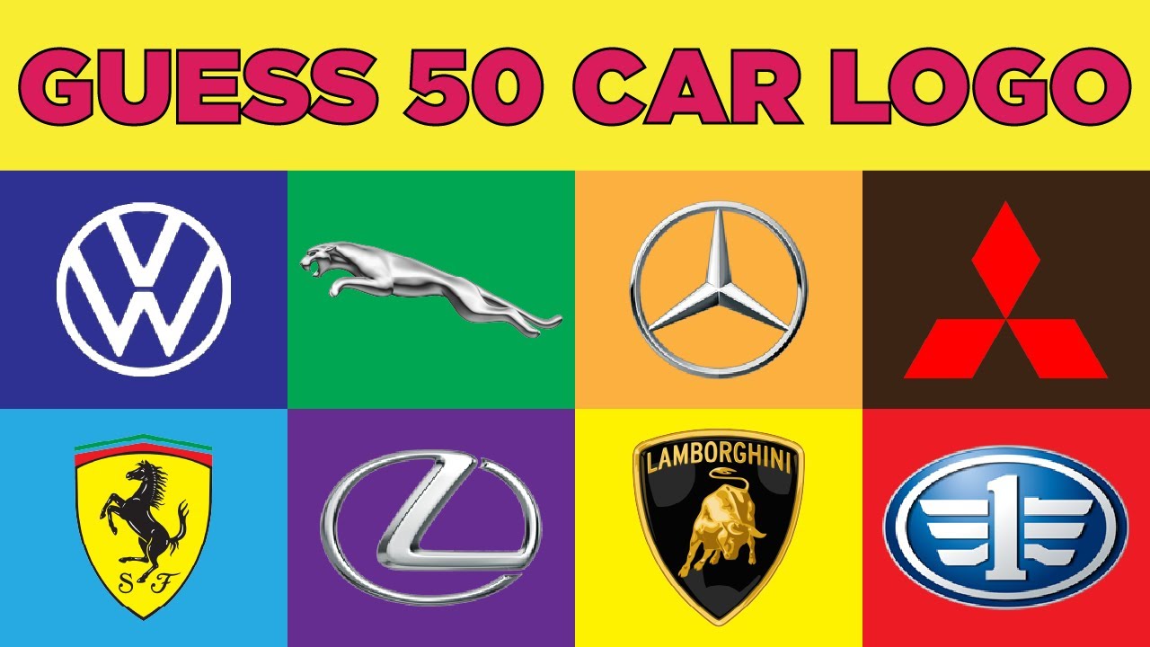 Guess Car Logo in 3 Seconds | 50 Car Logo Quiz | Vibrant Quiz - YouTube