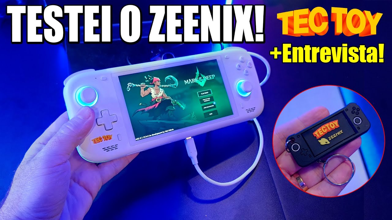 TESTEI o ZEENIX na Gamescom LATAM - Primeiras Impressões + Entrevista ...
