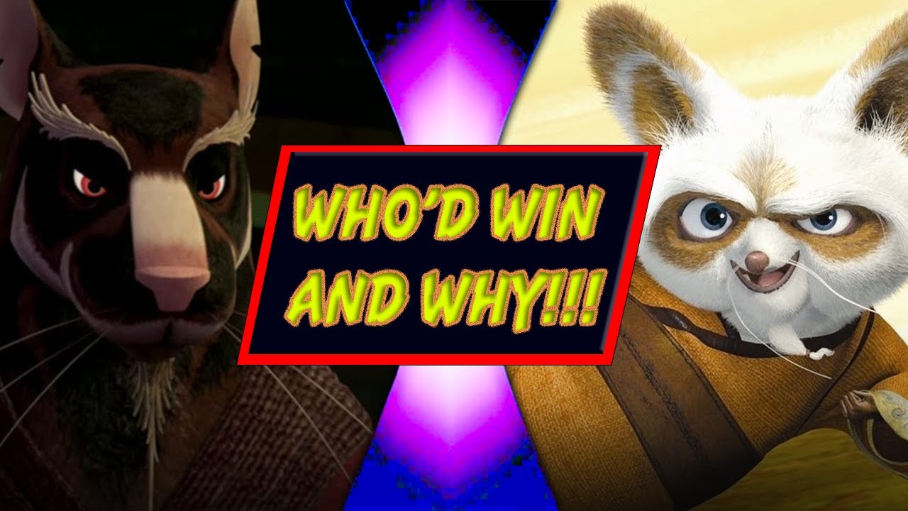 Splinter VS Shifu (Ninja Turtles VS Kung Fu Panda) - WHO'D WIN AND WHY ...