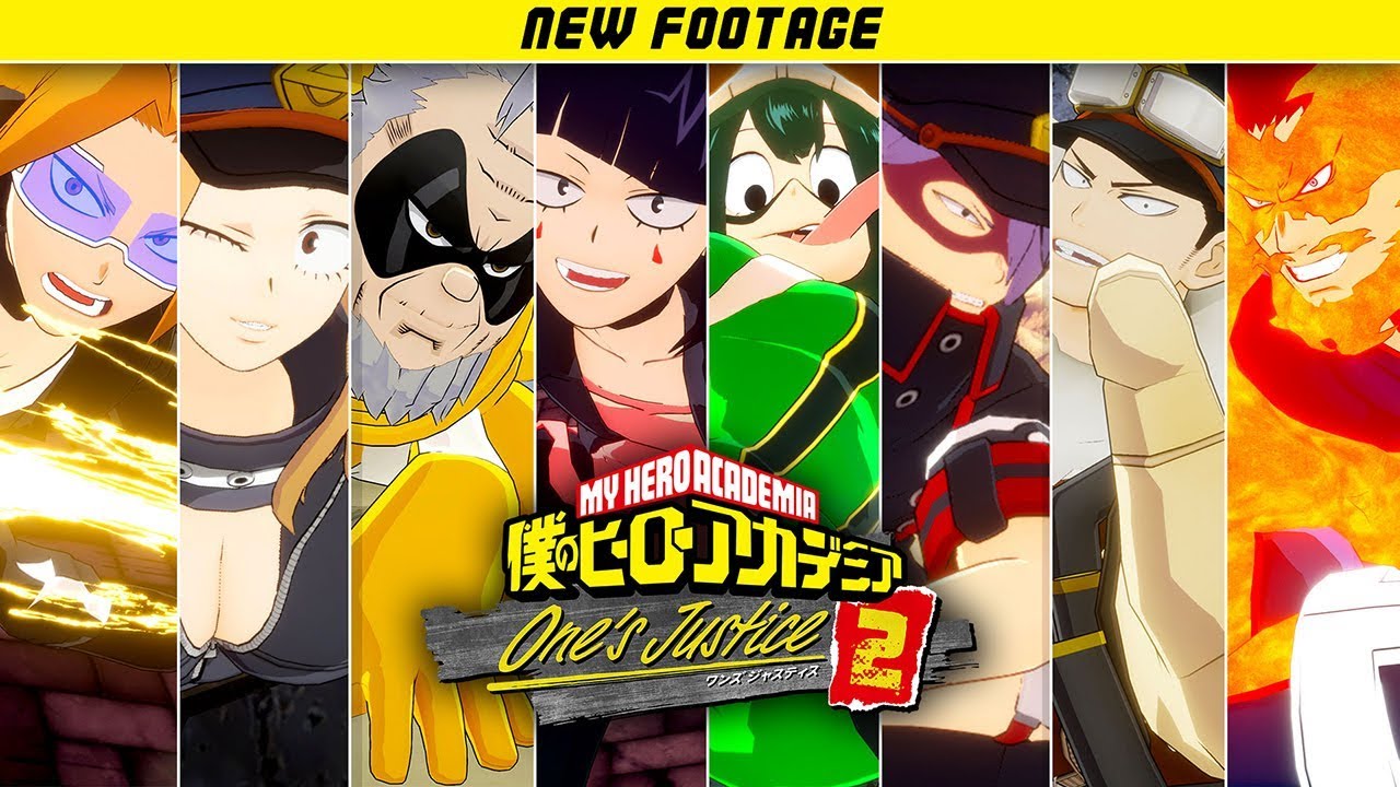 NEW CHARACTER SCREENSHOTS!!! My Hero Academia: One's Justice 2 Gameplay ...