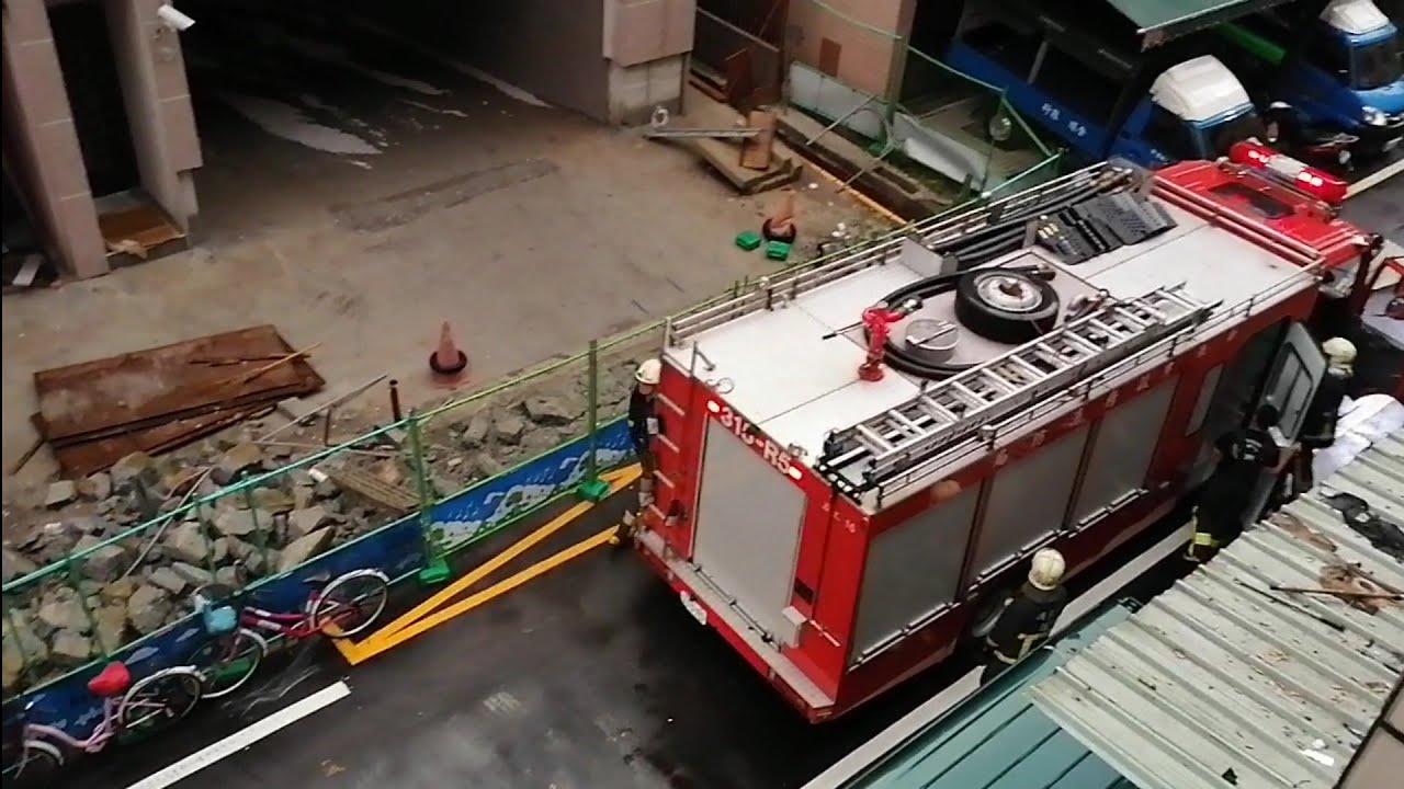 Firefighters in taiwan.. Quick Response - YouTube