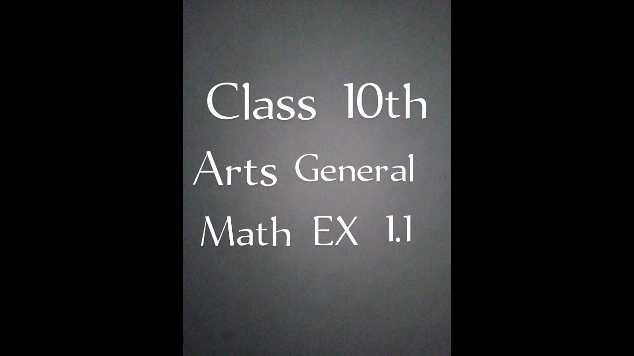 class 10 maths lesson 1 1.1 - YouTube