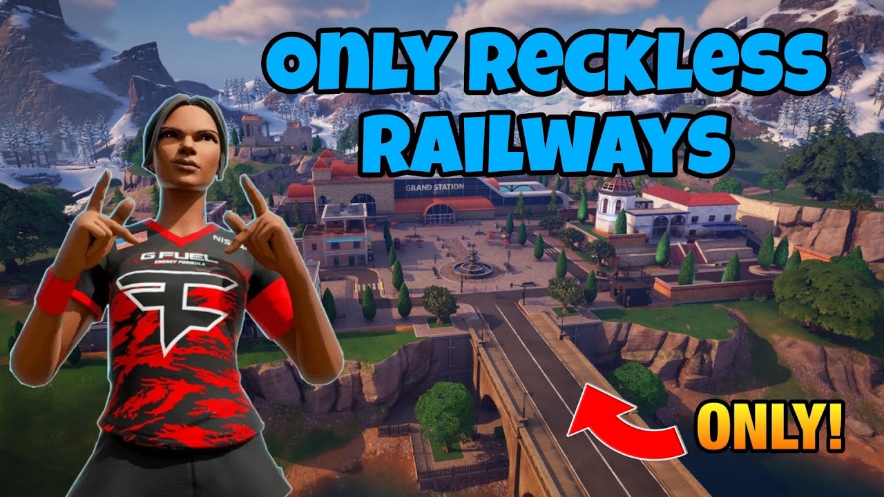 ONLY RECKLESS RAILWAYS 😱 | Fortnite Deutsch - YouTube