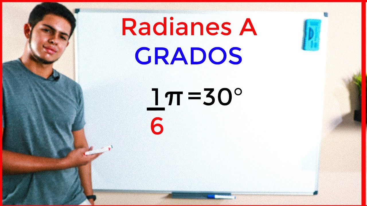 Aprende A Convertir Radianes a Grados - YouTube