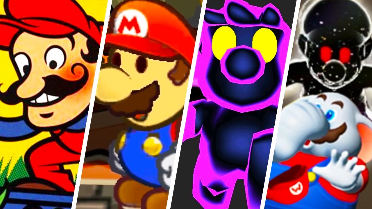 Evolution of Evil Mario (1982-2023) - YouTube