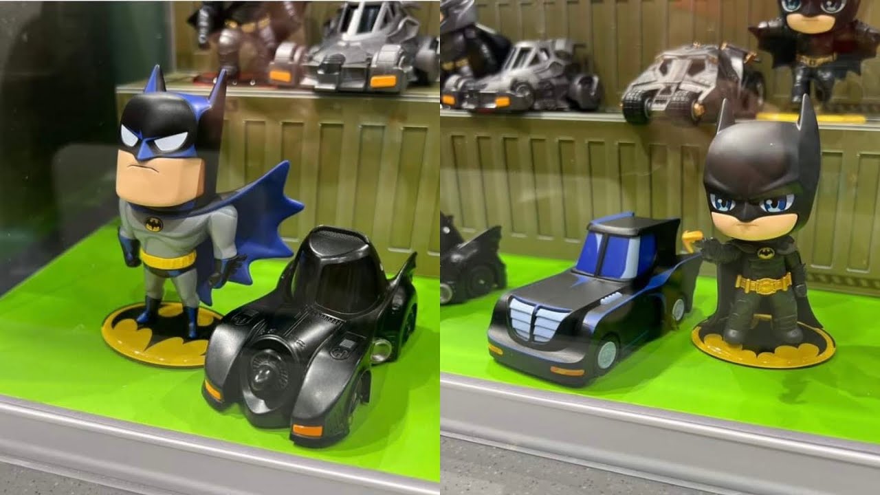 New Batman figures on display by Pop Mart these look great - YouTube