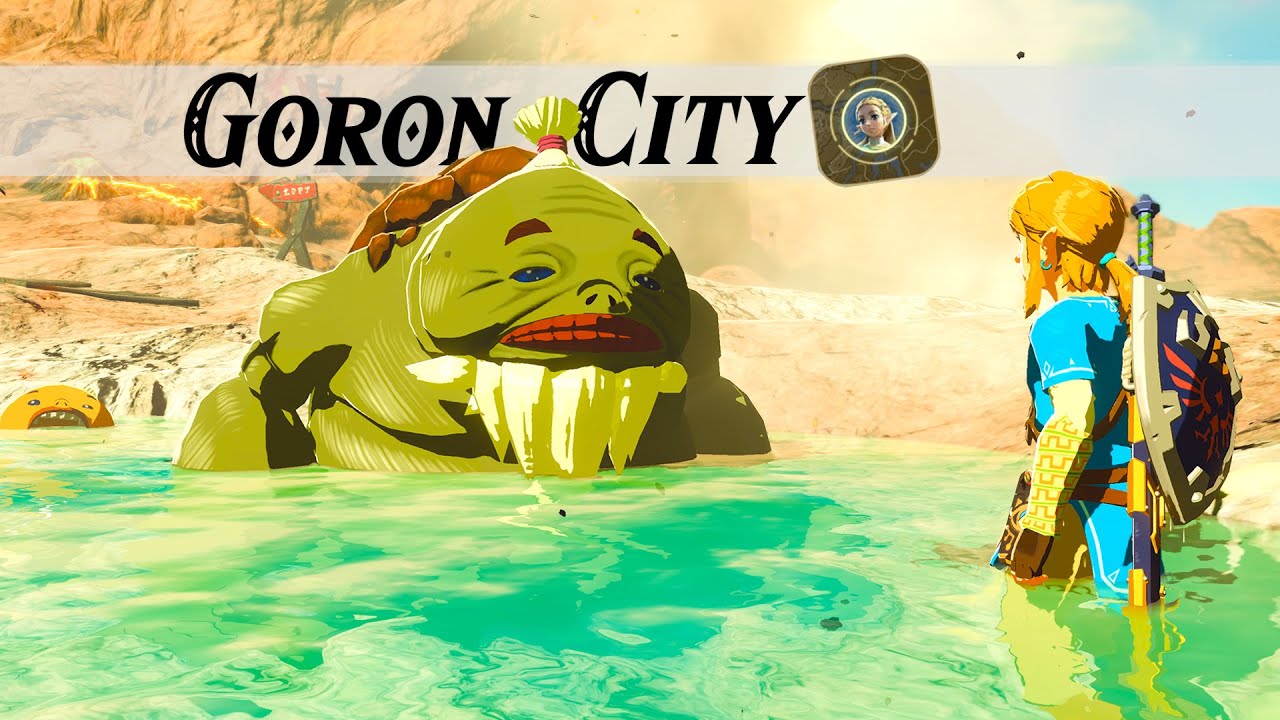 LEARNING ABOUT GORONS in Breath of the Wild - YouTube