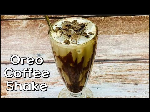 Oreo Coffee Milkshake Recipe |Oreo Thick Shake Without Ice Cream |Oreo ...