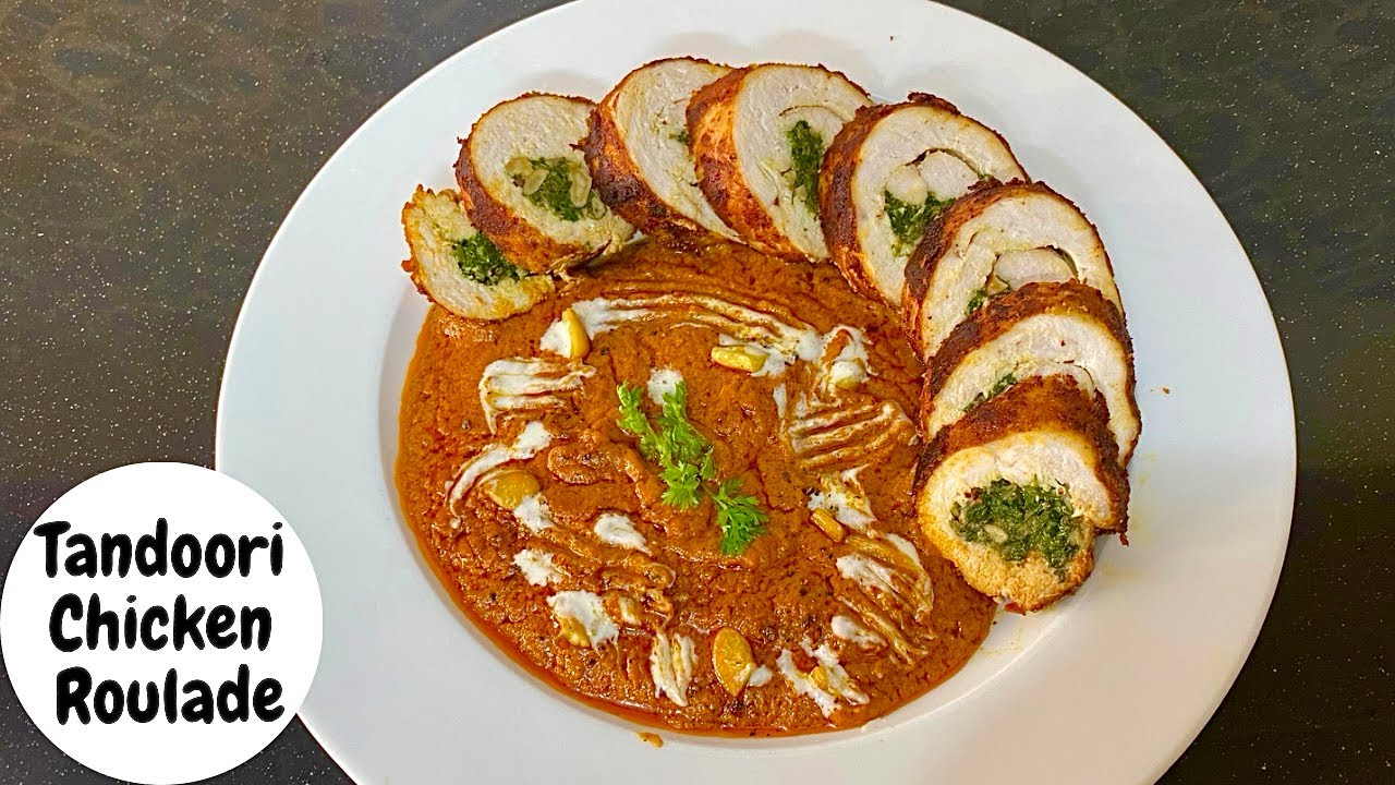 Italian Chicken Roulade with Indian touch/ Stuffed Chicken/ Spinach ...