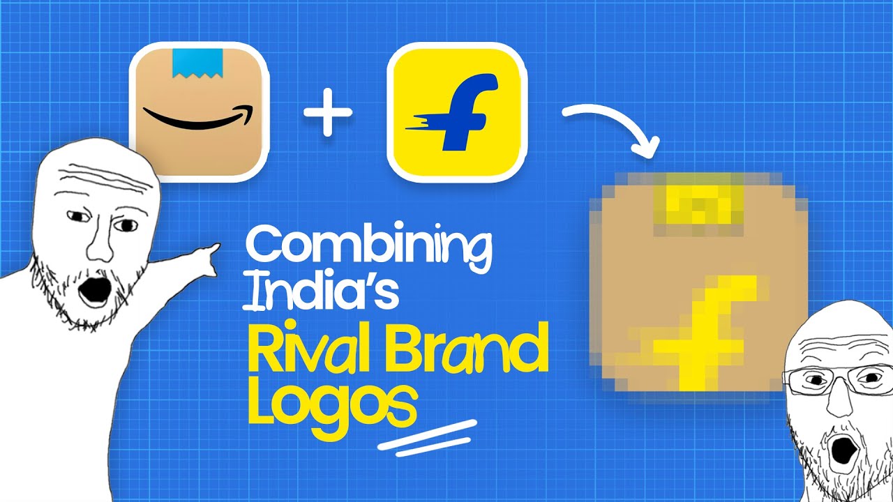 Combining India’s Biggest Brand Rivals : Epic Logo Fusions! 😳 - YouTube