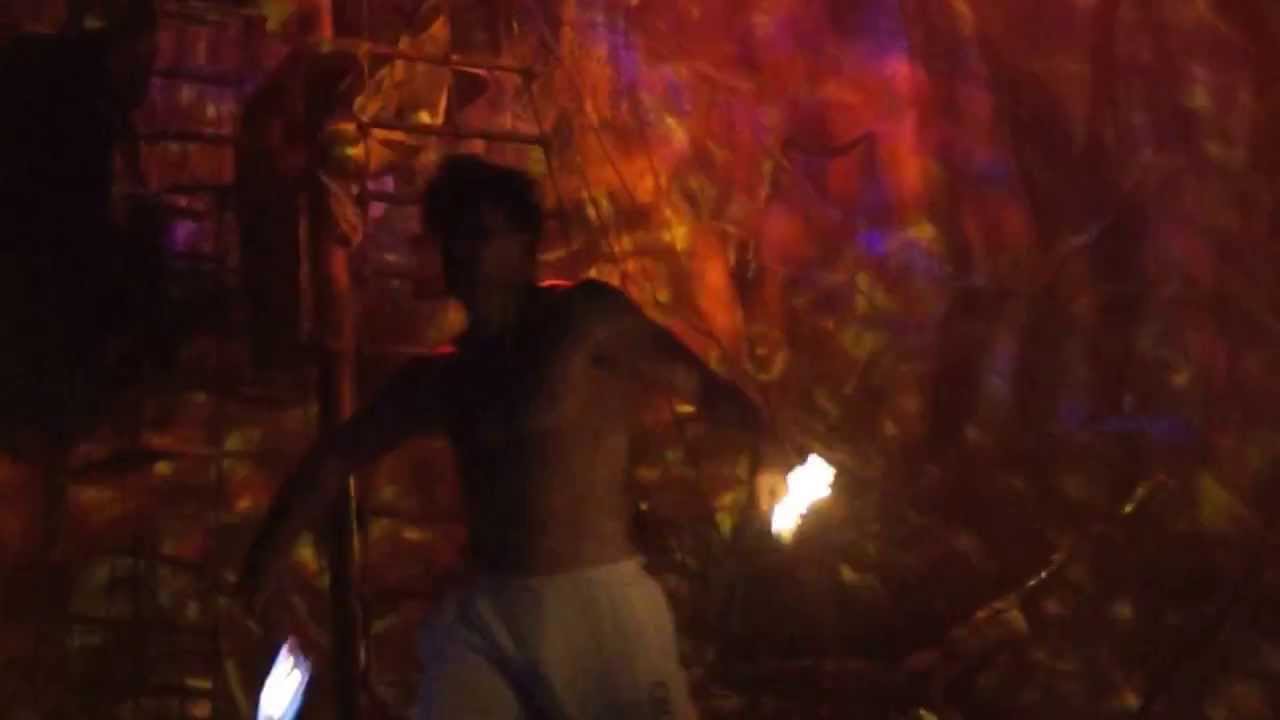Majorca Pirate Show Fire Acrobats - YouTube