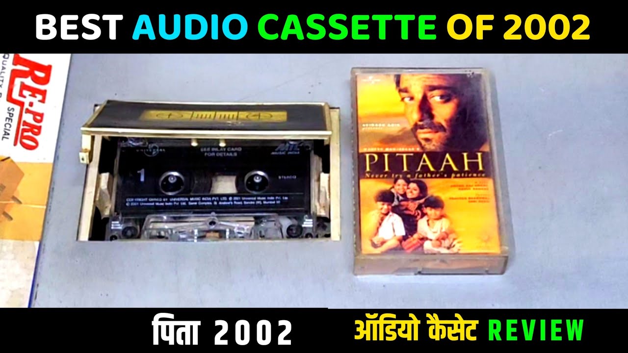 Music Hits of 2002 || Pitaah (2002) Movie Audio Cassette Review ...