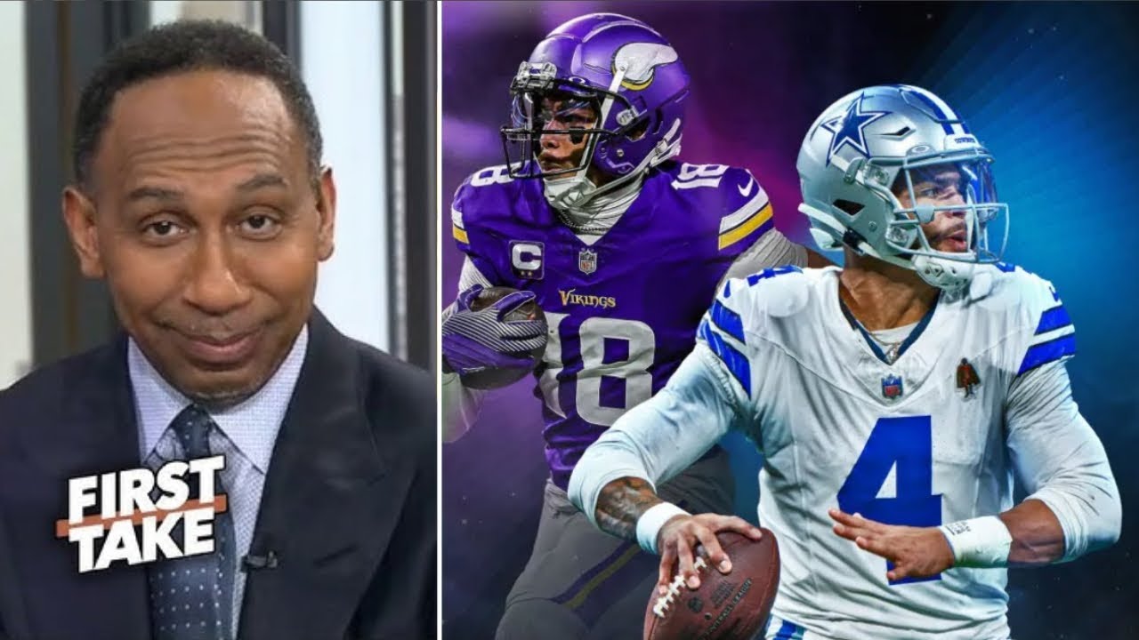 First Take | Dak Prescott too strong for Vikings - Stephen A. says ...
