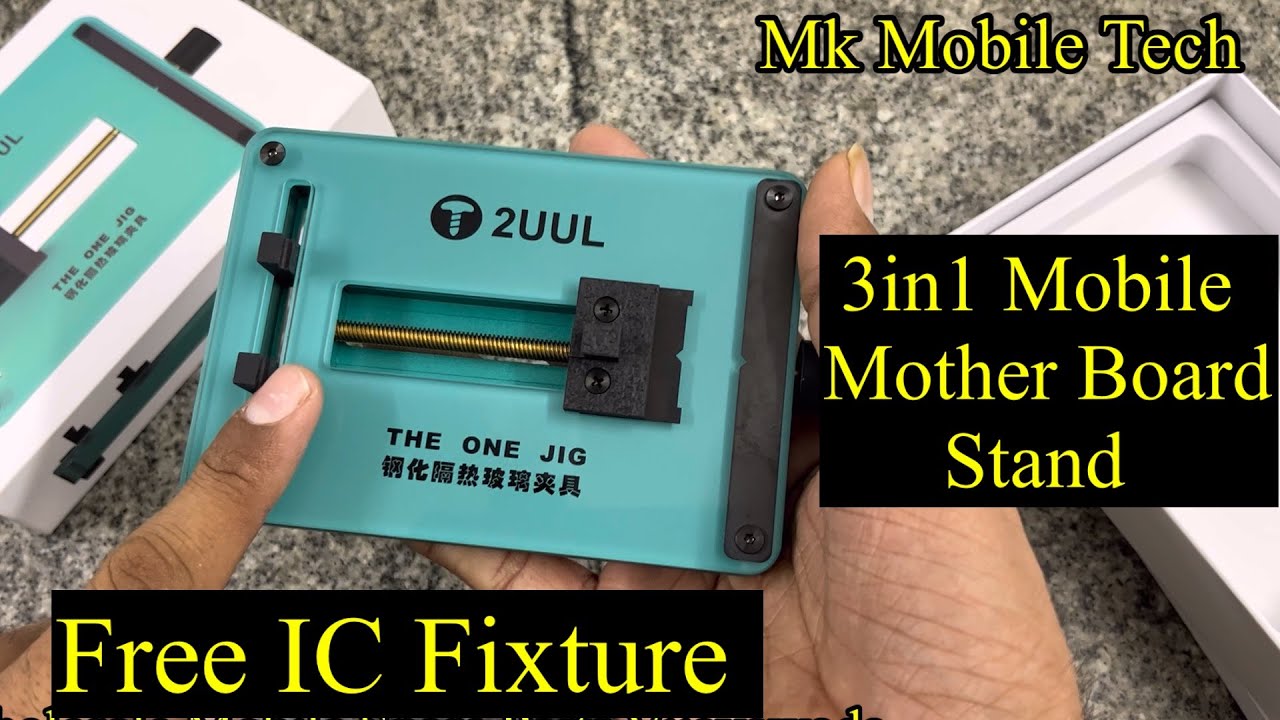 2uul The One Jig Mother Board Stand / 2uul PCB Stand with IC fixture ...