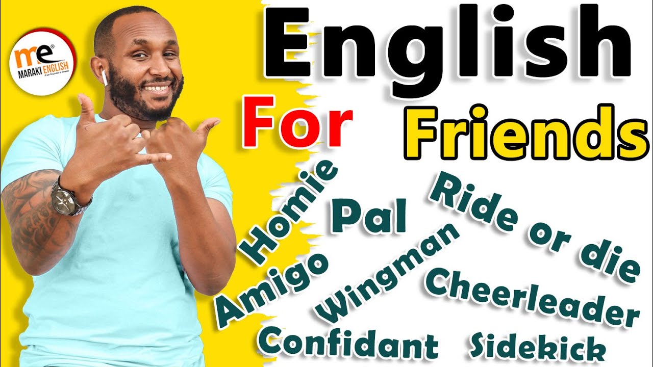 ENGLISH LESSON - Talking About Friends and Friendship - YouTube