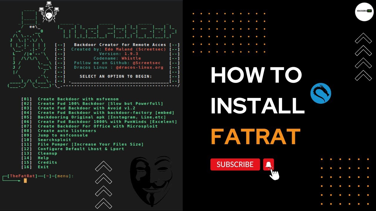 How to install Fatrat tool in Linux | Hindi | Hacking - YouTube