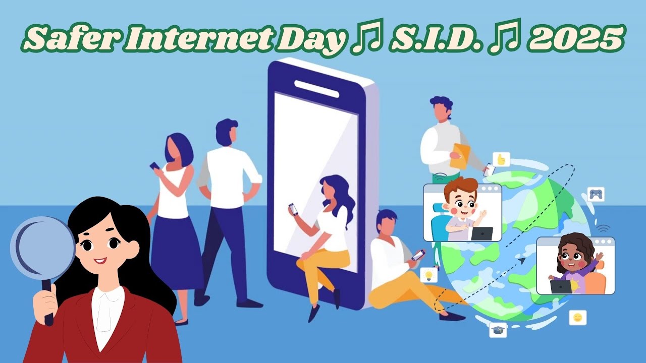 Safer Internet Day Kids Song 2025 ♫ S.I.D. ♫ Internet Safety ♫ Internet ...