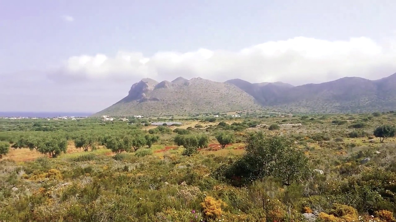 Walk in Chorafakia Crete Greece in April 2020 - YouTube