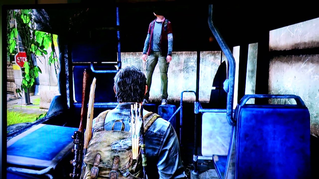 The Last of Us - Ellie stuck bug - YouTube