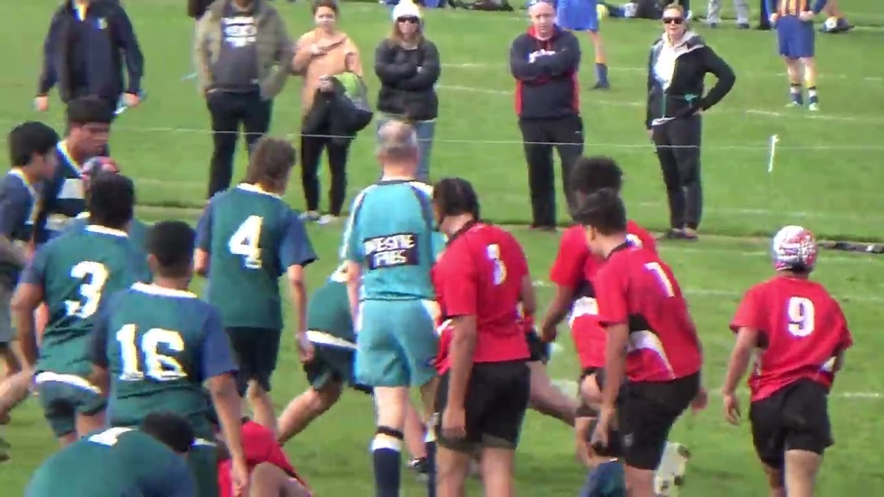 U15B Open Rugby: Pakuranga College VS Howick College 13/8/2022-Second ...