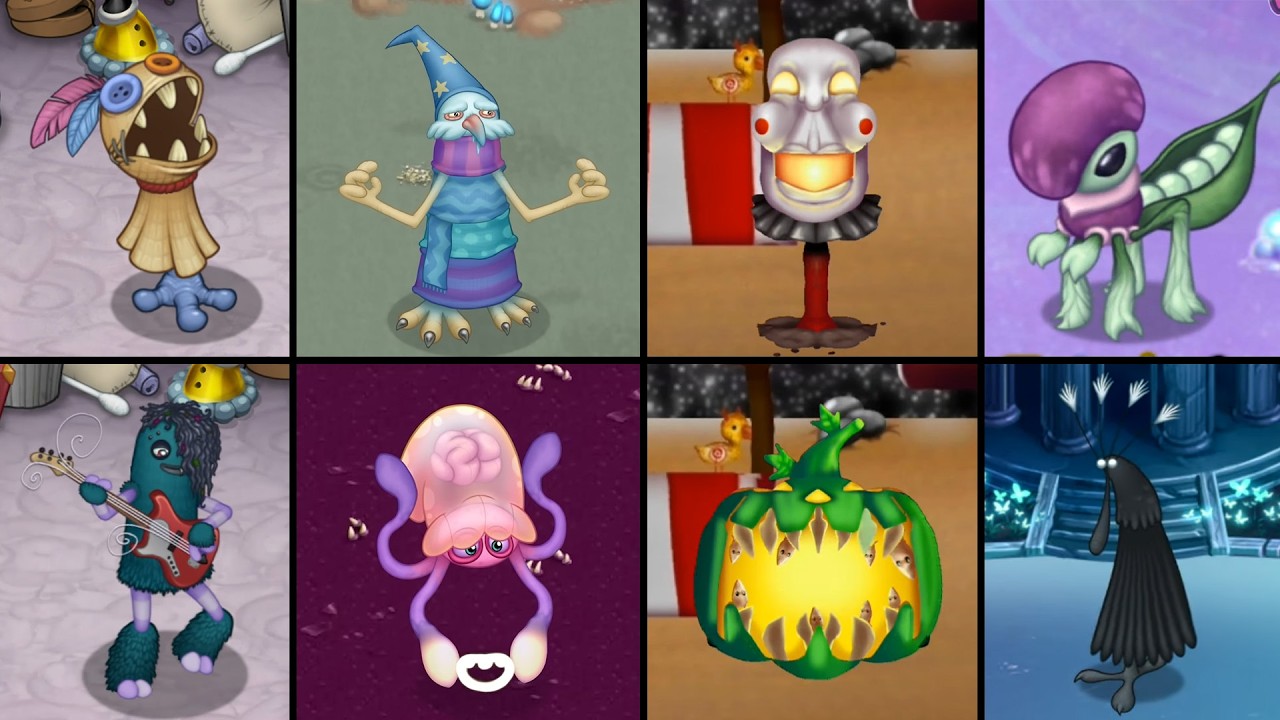 ALL Monsters Fanmade by Plushyplushmsm vs Nova \ MSM vs 🎇Licoad666🎇 vs ...