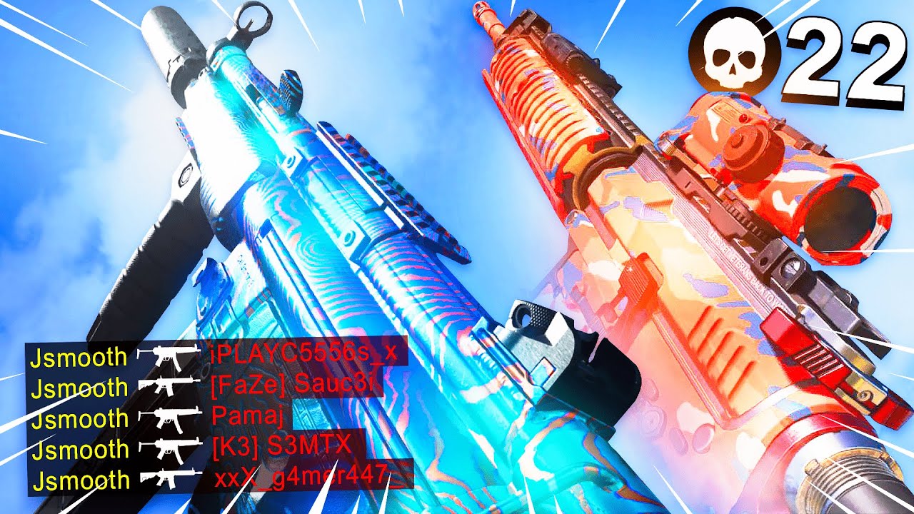 The "MP5" & "M4A1" ARE THE BEST DUO in WARZONE! 22 Kill Gameplay (COD ...