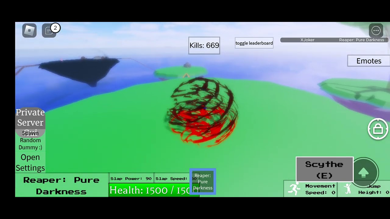 REAPER PURE DARKNESS ALL BASE PHASES- Slap Battles Combat - YouTube