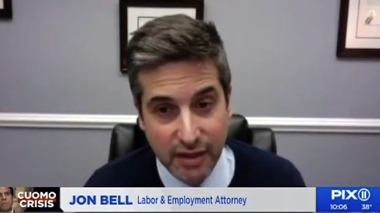 Employment Att. Jon Bell Talking NY Gov Andrew Cuomo Sexual Harassment ...