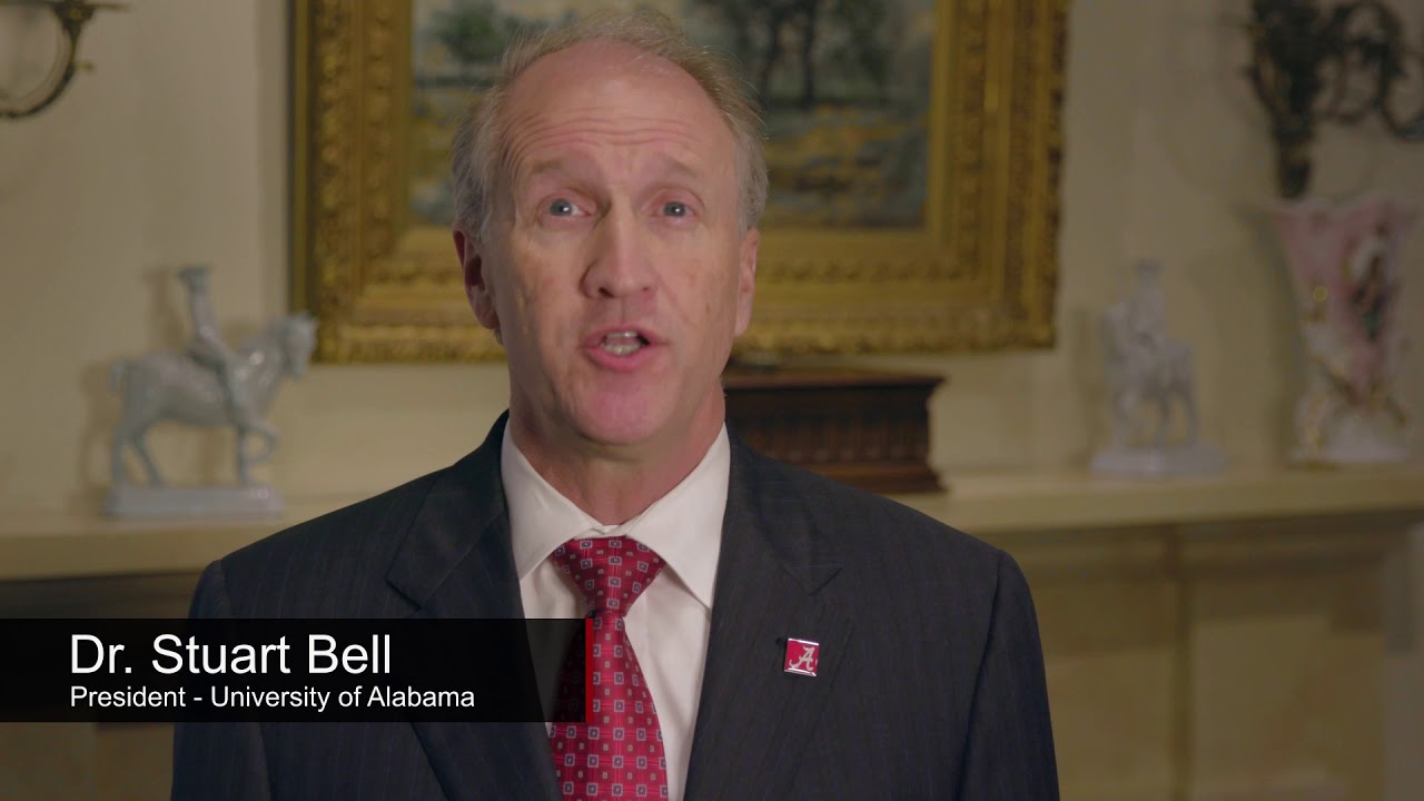 Dr. Stuart Bell, President, University of Alabama - YouTube