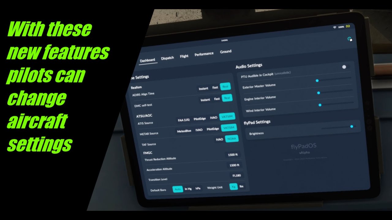Microsoft Flight Simulator A32NX Flybywire EFB flyPad new features ...