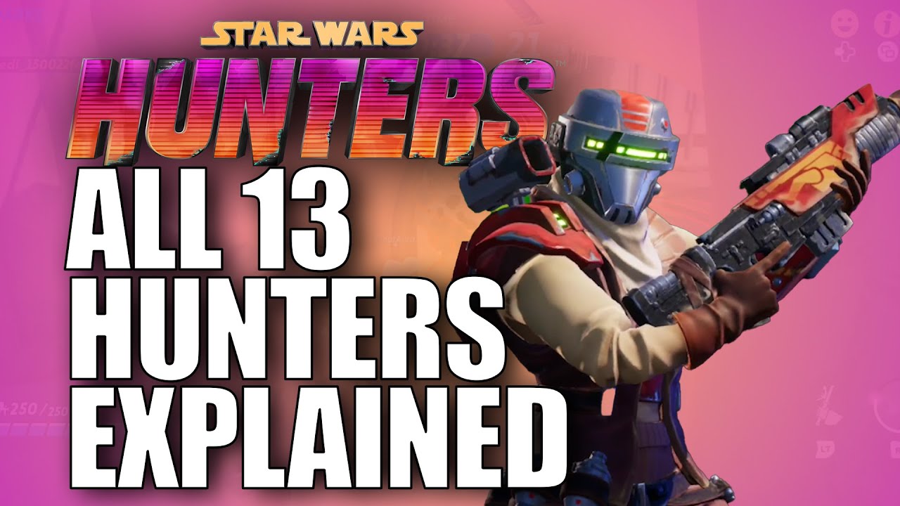 Star Wars Hunters FULL CHARACTER BREAKDOWN - YouTube